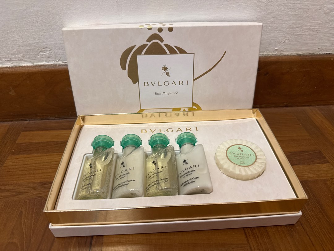 Bvlgari soap set, Beauty & Personal Care, Bath & Body, Bath on Carousell