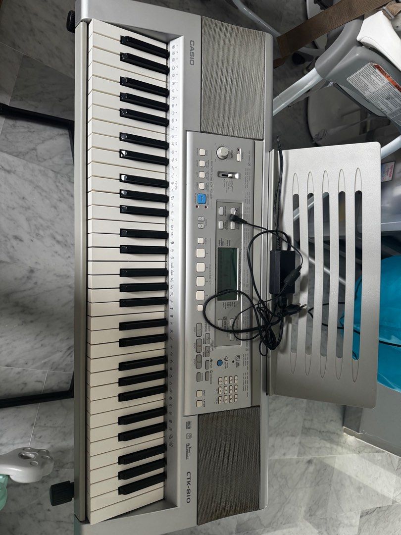 Casio CTK-810 Keyboard with Stand, Hobbies & Toys, Musical Instruments ...