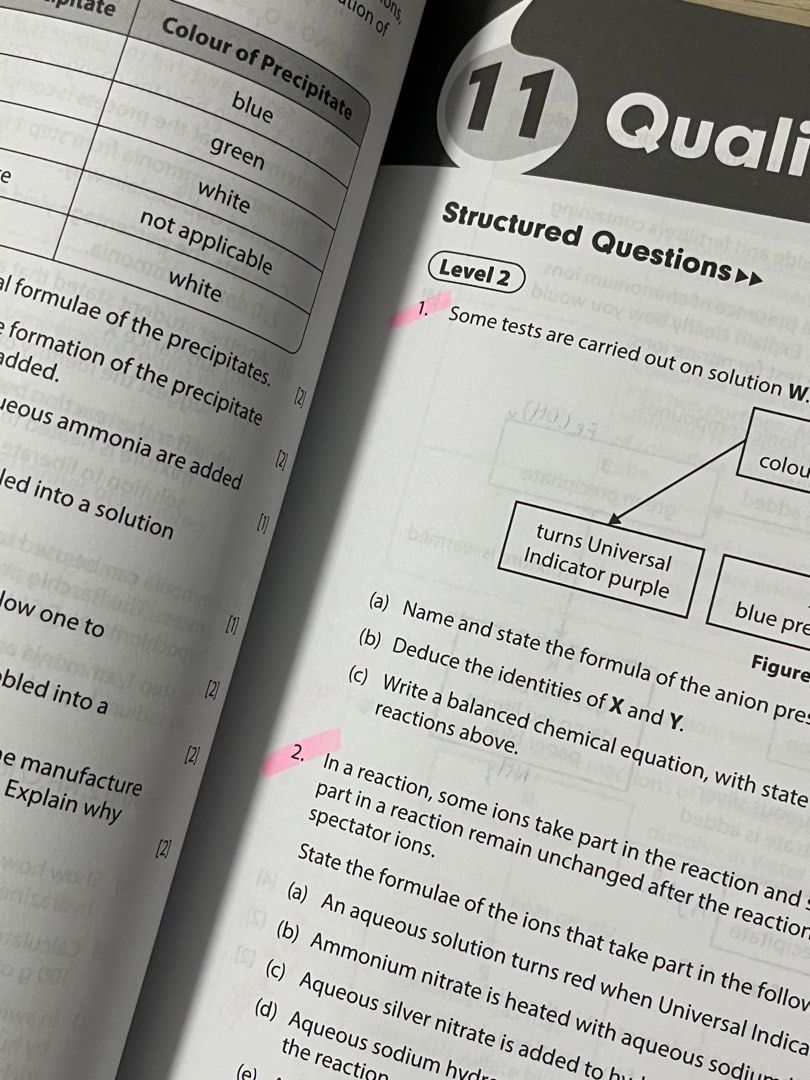 chemistry SQ assessment book & textbook, Hobbies & Toys, Books ...