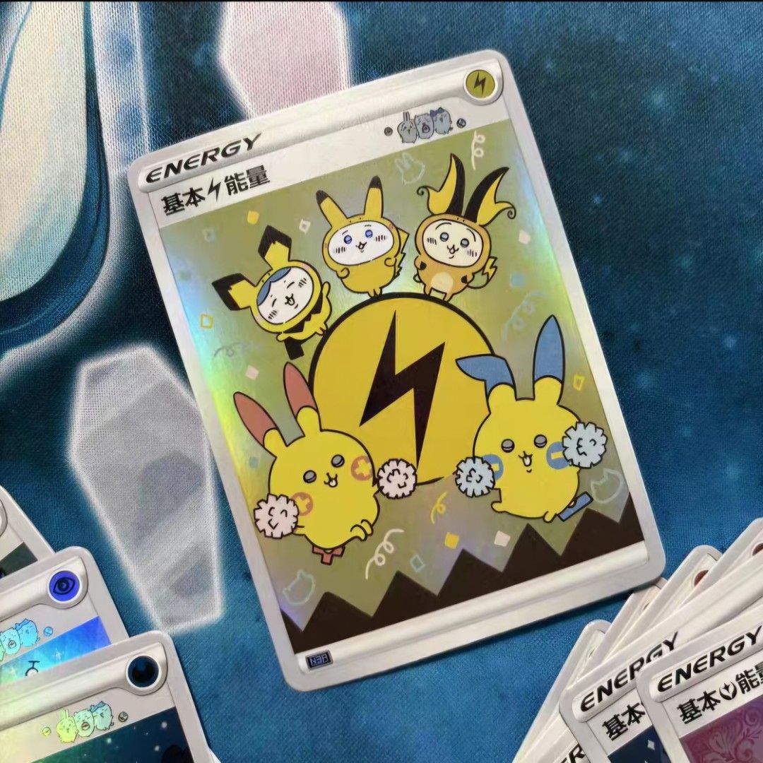 Chiikawa themed Pokemon cards 18 pcs, Hobbies & Toys, Toys & Games on ...