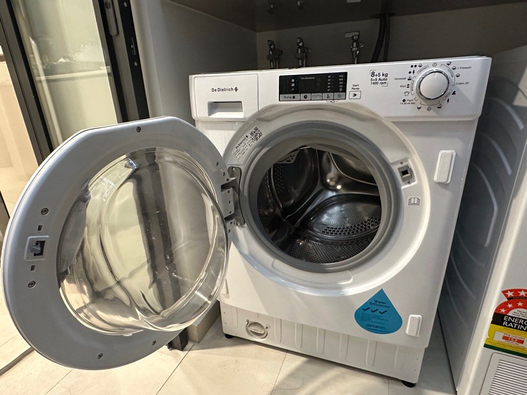De Dietrich DLZ8549I Washer Dryer - 8.5kg, TV & Home Appliances ...