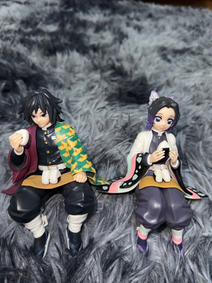 Demon Slayer Giyu & Shinobu Figurine Set, Hobbies & Toys, Toys & Games ...
