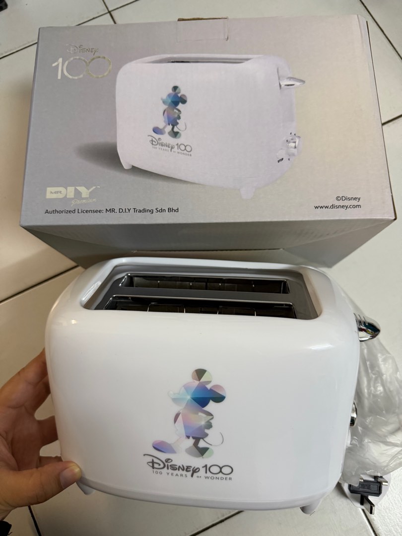 Disney 100 Mickey Mouse Toaster, TV & Home Appliances, Kitchen ...