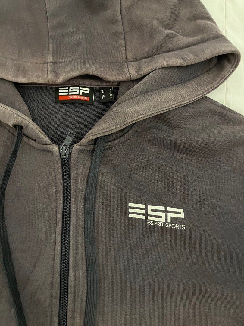 ESP Esprit Sports Zip-Up Hoodie, Men's Fashion, Coats, Jackets and ...