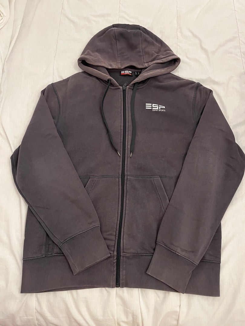 ESP Esprit Sports Zip-Up Hoodie, Men's Fashion, Coats, Jackets and ...