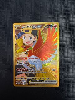 Ethan's Ho-Oh EX Gold Card, Hobbies & Toys, Toys & Games on Carousell