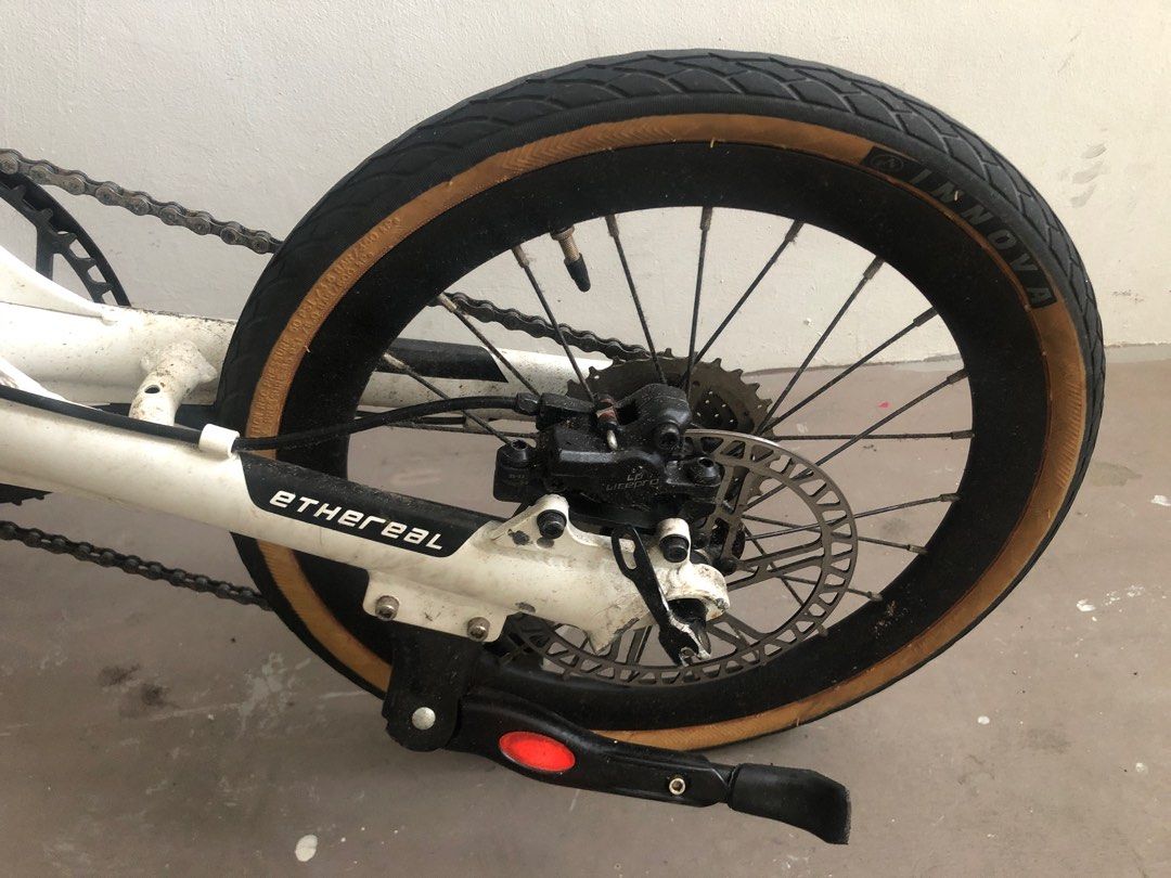 Ethereal Folding Bike with Disc Brakes, Sports Equipment, Bicycles & Parts, Bicycles on Carousell