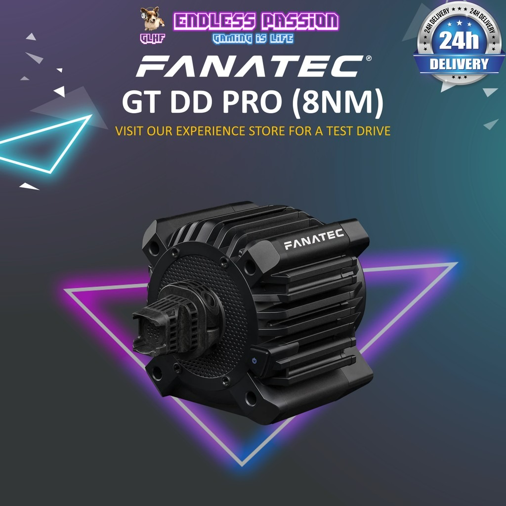 Fanatec Gran Turismo DD PRO Wheel Base (8 Nm), Video Gaming, Gaming ...