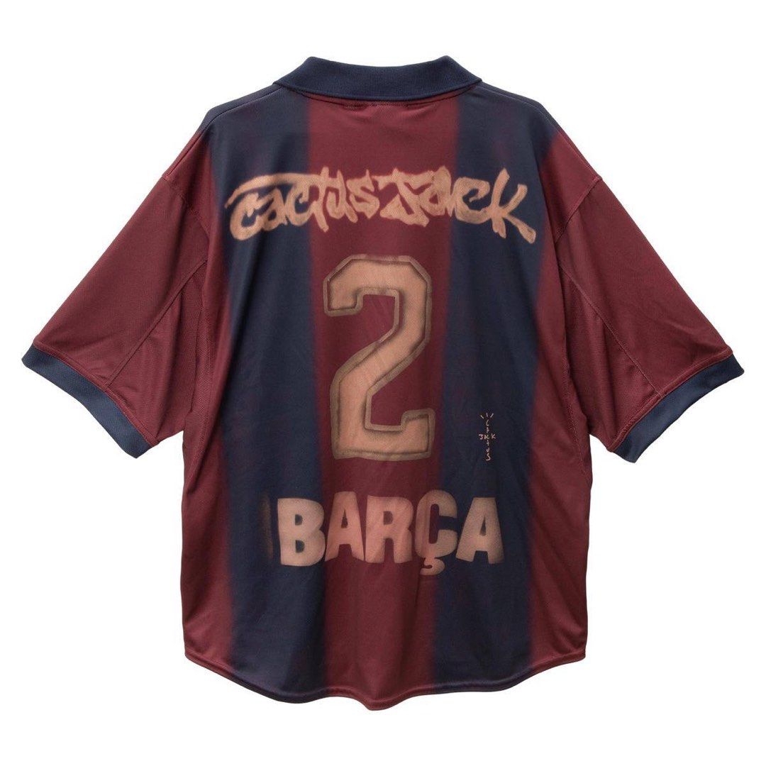 FC BARCELONA X TRAVIS SCOTT RETRO | LIMITED EDITION Collaboration with Cactus Jack x Barcelona ...
