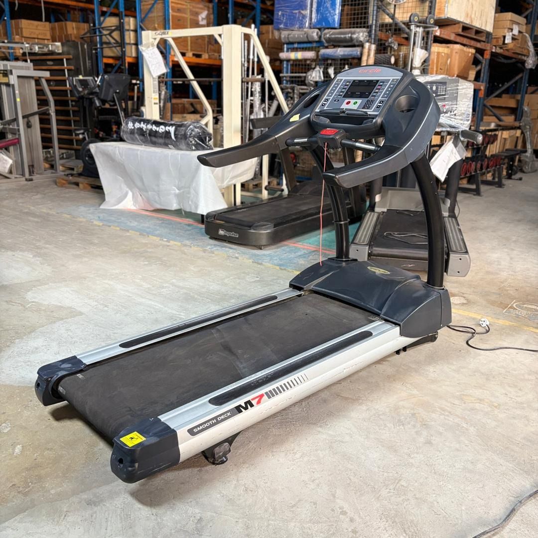 FOR SALE: Used Circle M7 Smooth Deck Treadmill Commercial Grade, Sports ...
