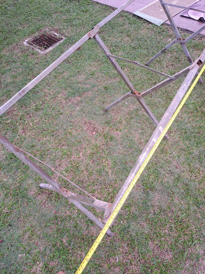 Frame kaki meja niaga pasar, Furniture & Home Living, Outdoor Furniture ...