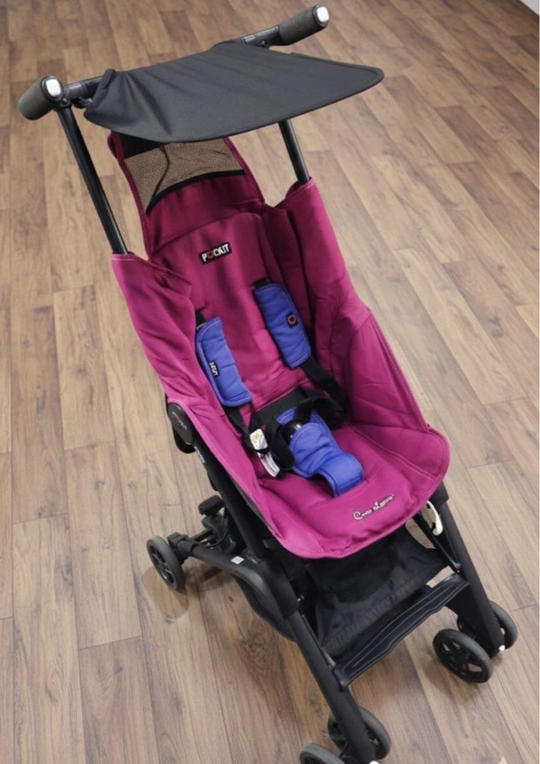 GB Pockit Coco Latte Cabin Travel Stroller, Babies & Kids, Going Out, Strollers on Carousell
