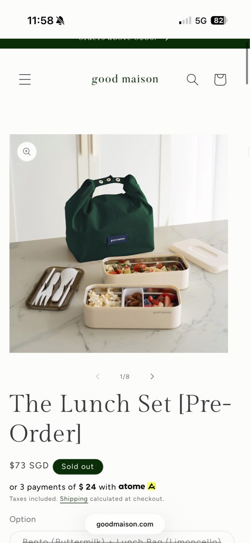 Good Maison Lunch Set, Furniture & Home Living, Kitchenware & Tableware ...