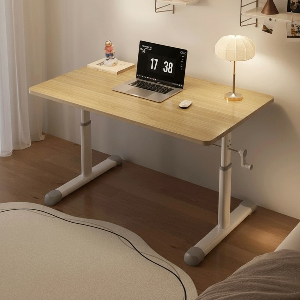 Height Adjustable Laptop Desk | Modern Study Writing Table | Functional ...