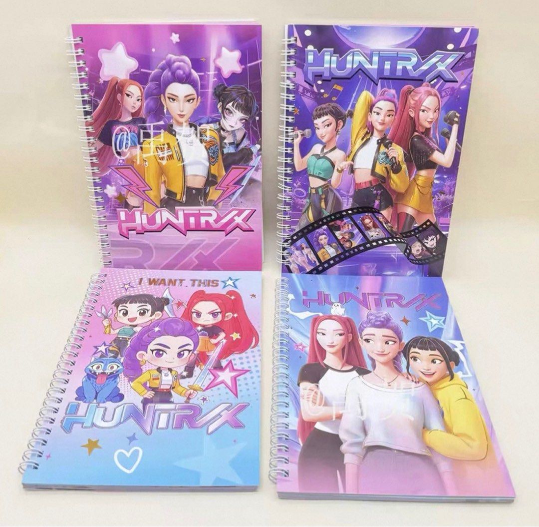 Kpop Demon Hunters Notebook, Hobbies & Toys, Stationery & Craft ...