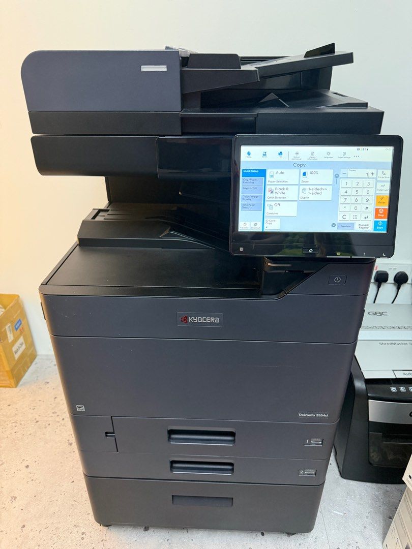 Kyocera TASKalfa 2554ci Multifunction Printer, Computers & Tech ...