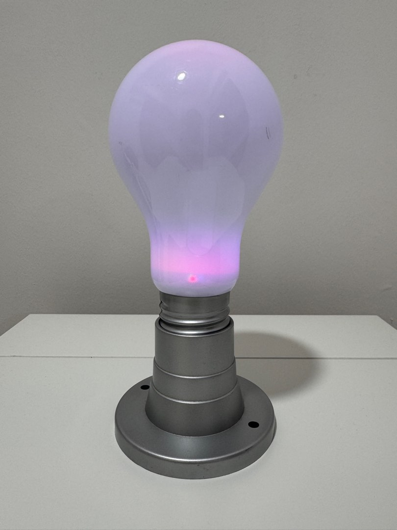 LED Bulb Lamp with Colour Changing, Furniture & Home Living, Lighting ...