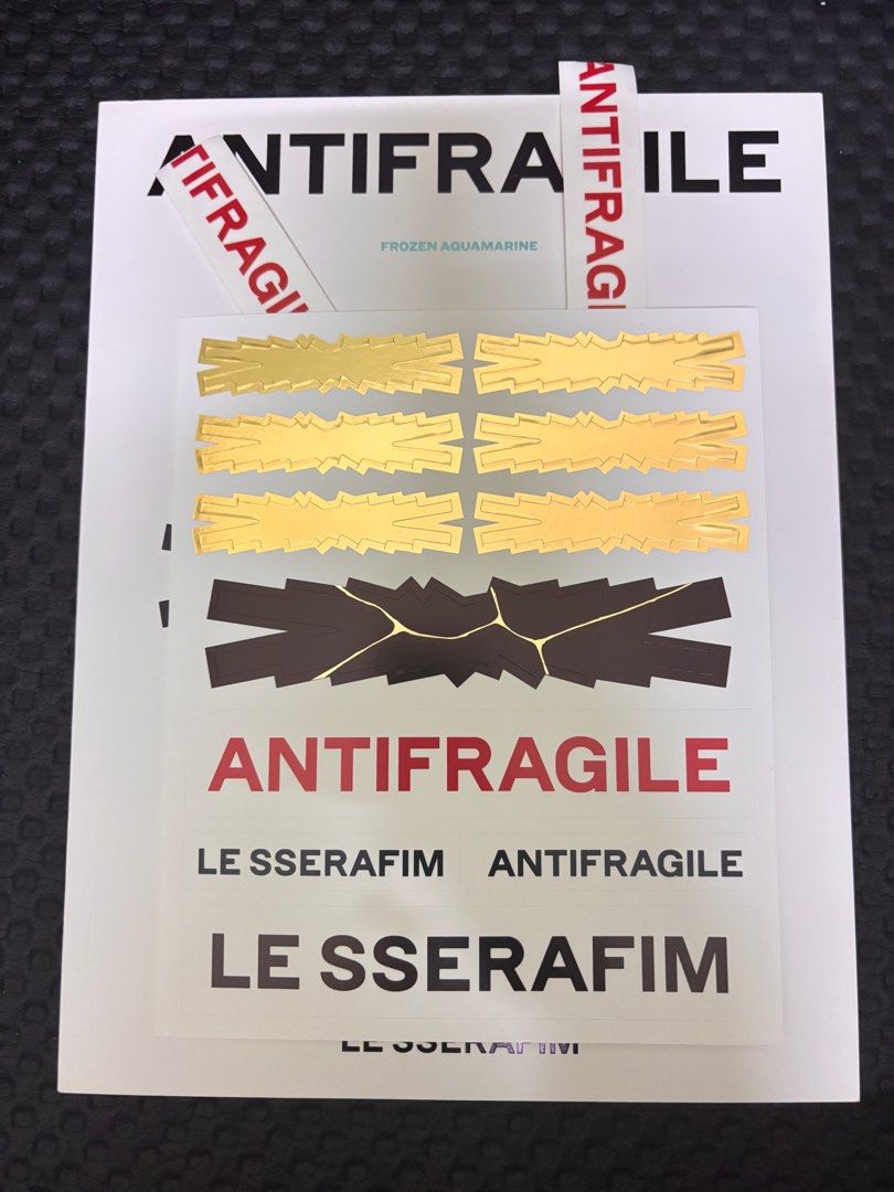 LESSERAFIM ANTIFRAGILE ALBUM, Hobbies & Toys, Collectibles ...