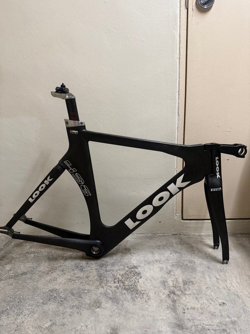 Look 496 Track frameset for fixed gear, Sports Equipment, Bicycles ...