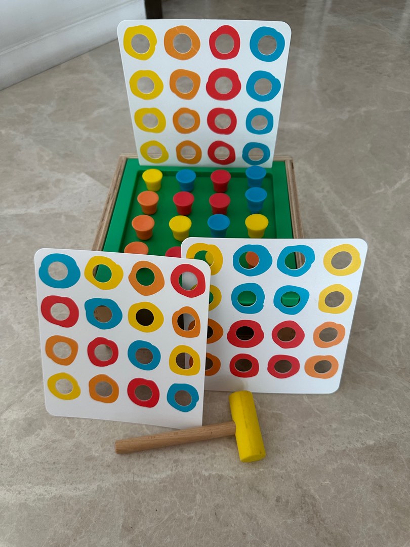 Lovevery Match & Tap Hammer Box, Babies & Kids, Infant Playtime on ...