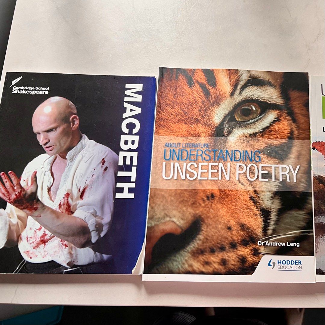 Macbeth & Understanding Unseen Poetry, Hobbies & Toys, Books ...