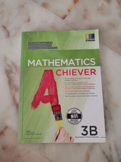 Mathematics Achiever Sec 4 Textbook, Hobbies & Toys, Books & Magazines ...