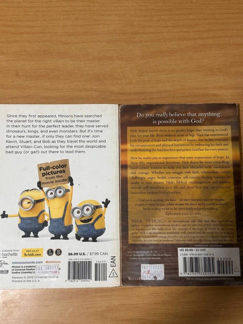 ⚡Minions: The Junior Novel & Limitless Books, Hobbies & Toys, Books ...