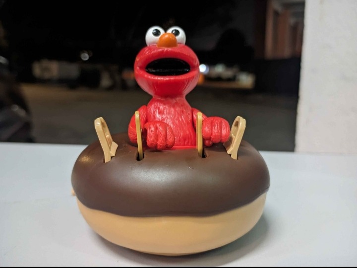 Mister Donut Elmo Toys, Hobbies & Toys, Toys & Games on Carousell