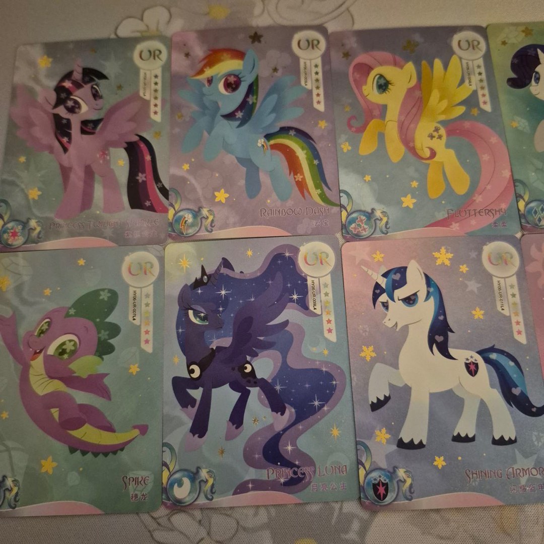 My Little Pony Trading Cards - UR Series, Hobbies & Toys, Toys & Games ...