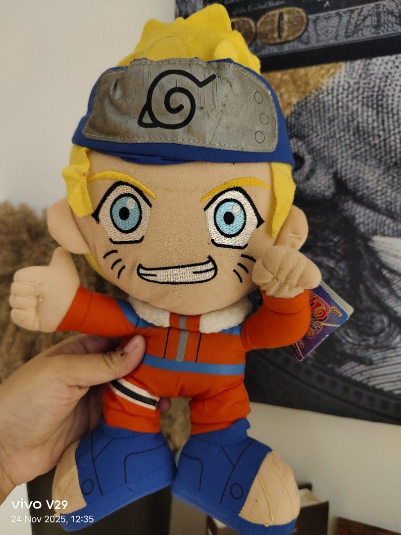 Naruto and Gaara Plush Toys original, Hobbies & Toys, Toys & Games on ...