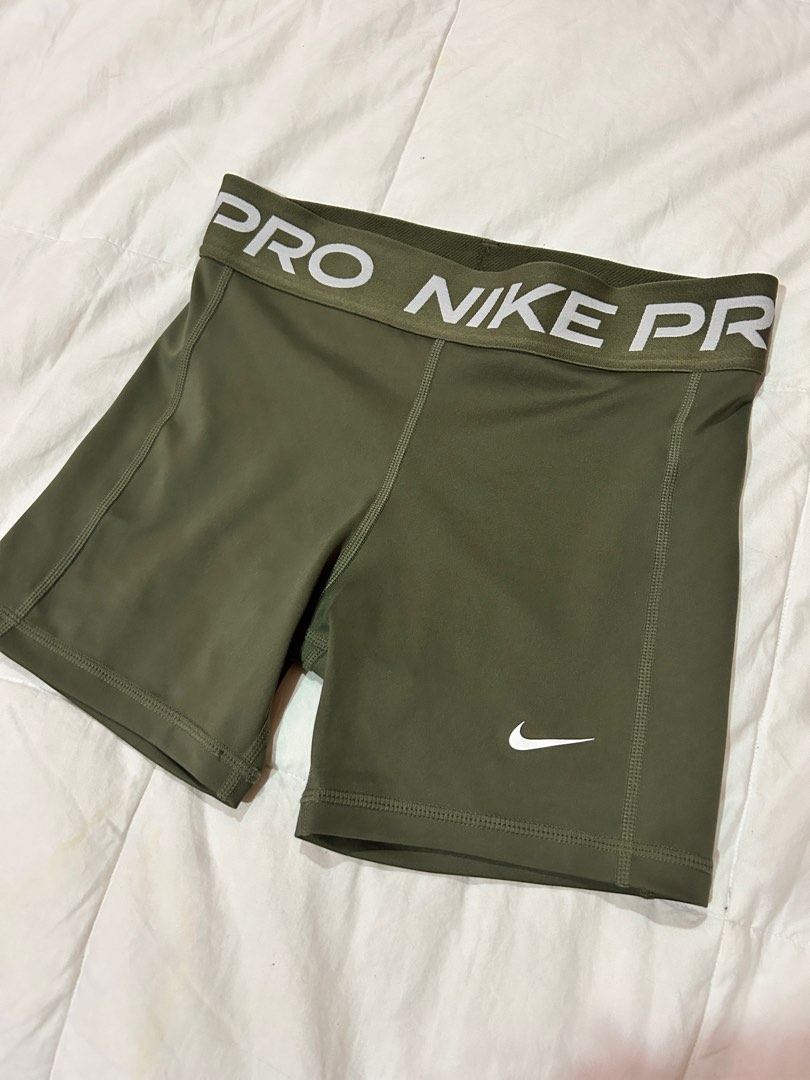 NIKE Pro Gym Shorts, Women's Fashion, Activewear on Carousell