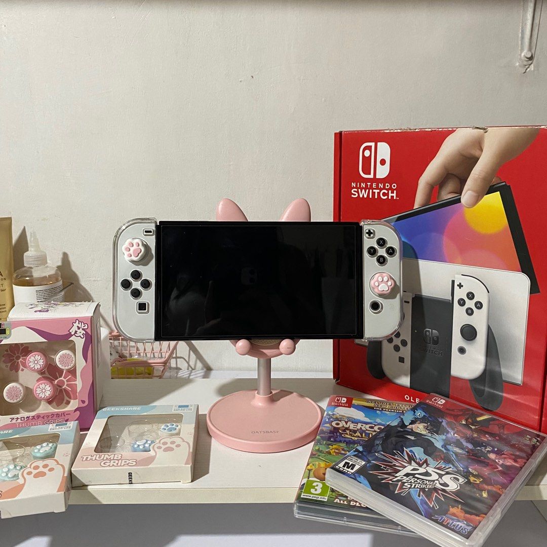 (LOWBALLERS WILL BE BLOCKED) Nintendo Switch OLED (UNIT + COMPLETE BOX ...
