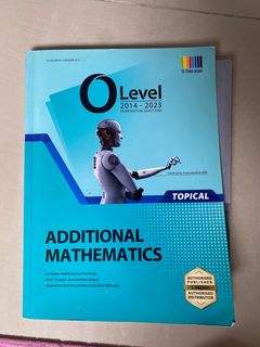 O Level Additional Mathematics, Hobbies & Toys, Books & Magazines ...