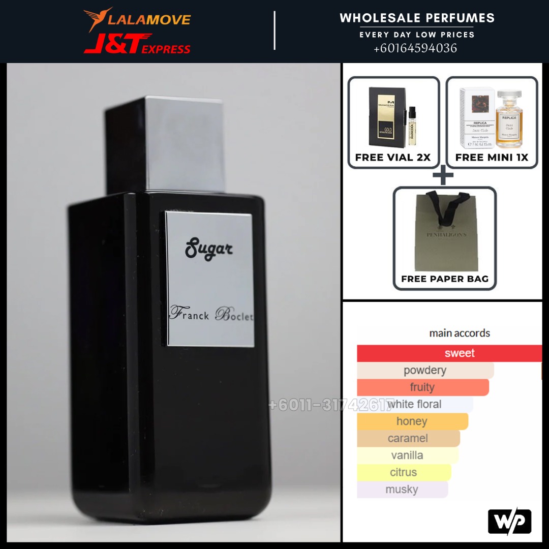 [ORIGINAL] FRANCK BOCLET ROCK & RIOT SUGAR EDP 100ML FOR UNISEX, Beauty ...