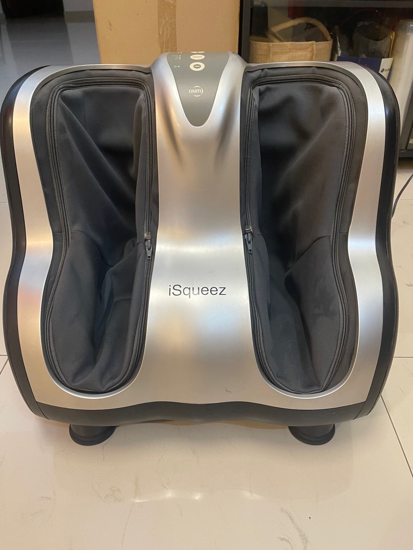 OSIM iSqueez Foot Massager, Health & Nutrition, Massage Devices on ...
