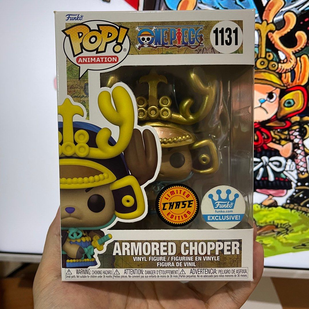 PAYDAY SALE : Funko Pop! One Piece Armored Chopper Chase 1131, Hobbies ...