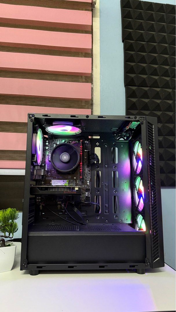 PC Gaming Ryzen 5 4600G Full Set, Computers & Tech, Desktops on Carousell
