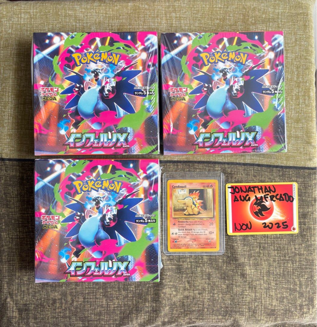 Pokemon TCG Mega Inferno X Booster Box, Hobbies & Toys, Toys & Games on ...