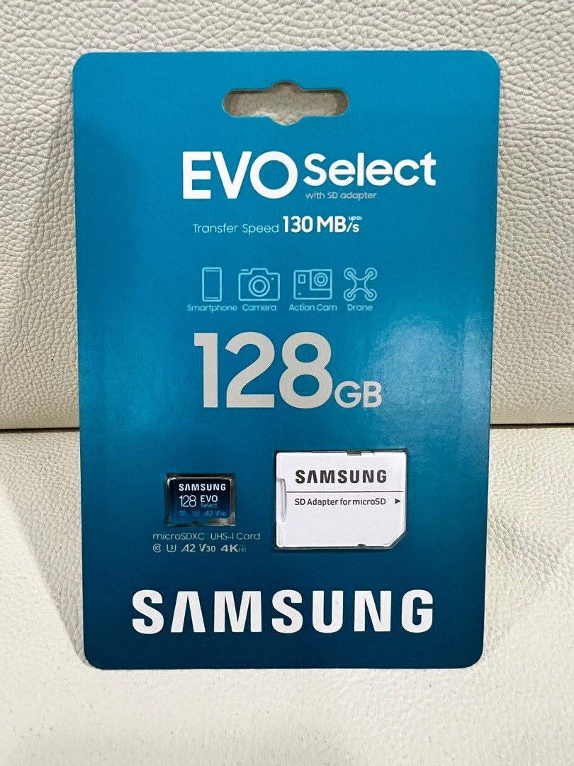 Samsung EVO Select 128GB MicroSD Card, Mobile Phones & Gadgets, Mobile ...