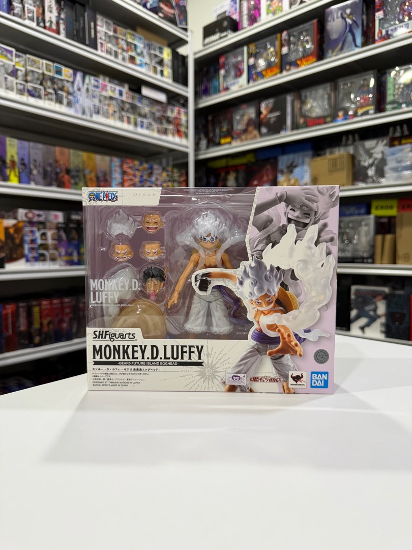 s.h.figuarts SHF MONKEY.D. LUFFY - GEAR 5 FUTURE ISLAND EGGHEAD ...