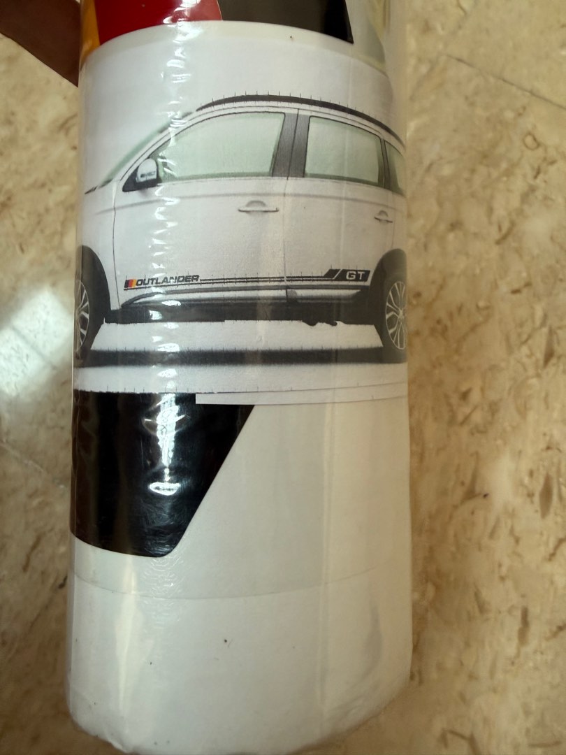 Side car sticker for Mitsubishi Outlander, Car Accessories, Accessories ...