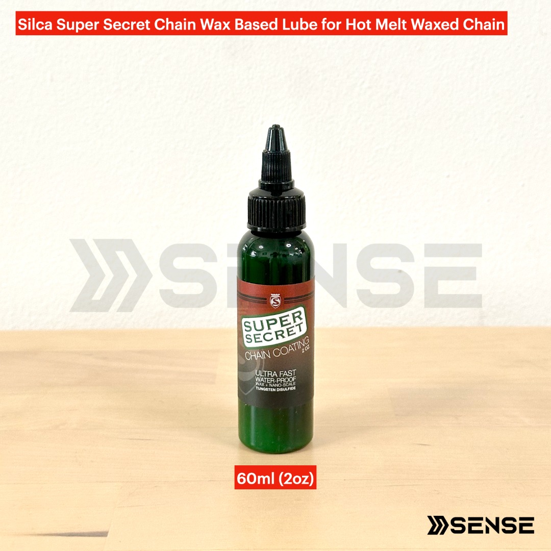 SILCA Super Secret Chain Wax Based Lube for Hot Melt Waxed Chain ...