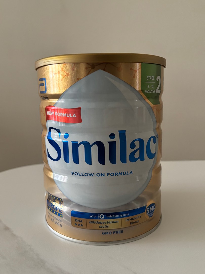 Similac Stage 2 Follow-on Formula (850g), Babies & Kids, Nursing ...
