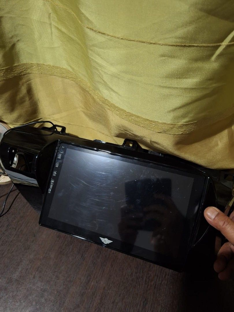 Sky navi android player & frame for hilux, Auto Accessories on Carousell
