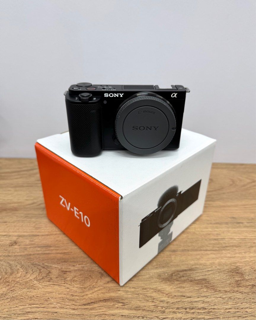 SONY ZV-E10 BODY (SC 3K ONLY) 99% NEW-UNREGISTER WARRANTY SONY MALAYSIA ...