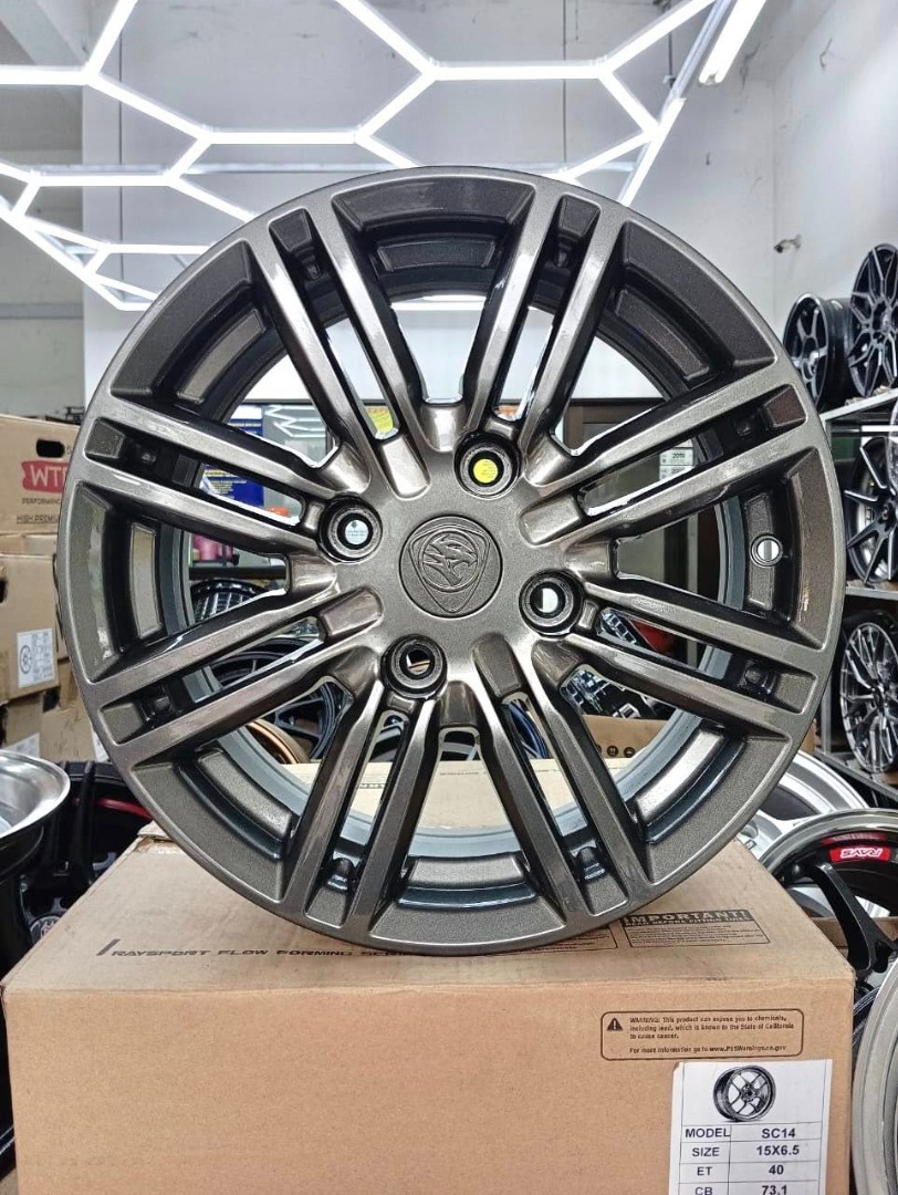 SPORT Rim PROTON ORI 15" PERSONA WAJA SAGA VVT LATIO GEN2 NEO IRIZ ...