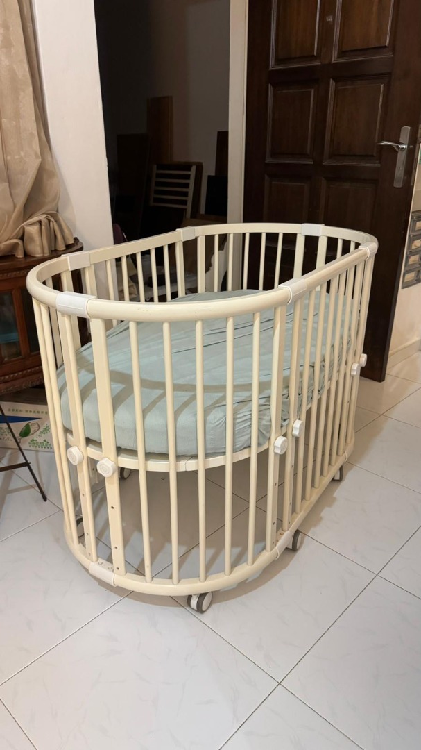 Stokke Sleepi Oval Baby Crib, Babies & Kids, Baby Nursery & Kids ...
