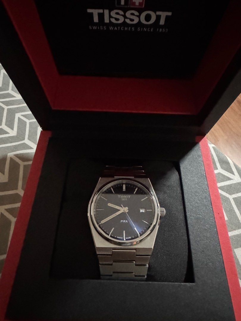 Tissot PRX Steel Blue, Announcements on Carousell
