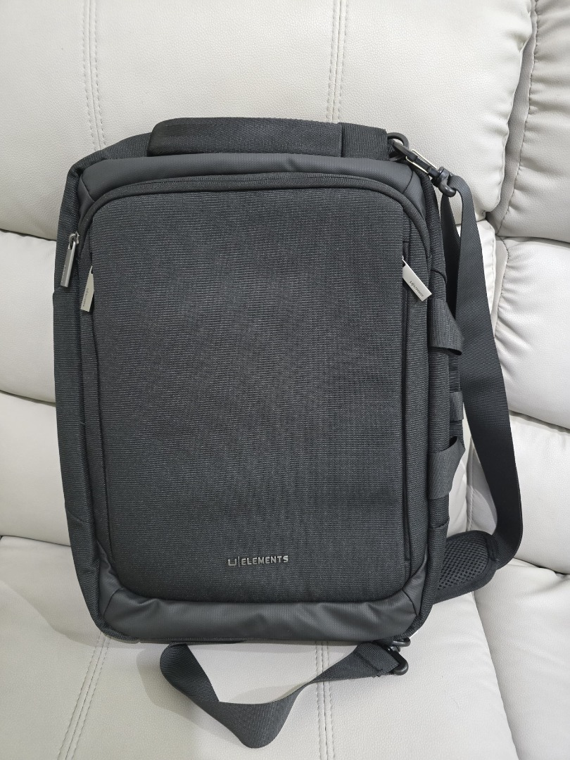 U Elements Switch Pro Backpack Black, Men's Fashion, Bags, Backpacks on Carousell