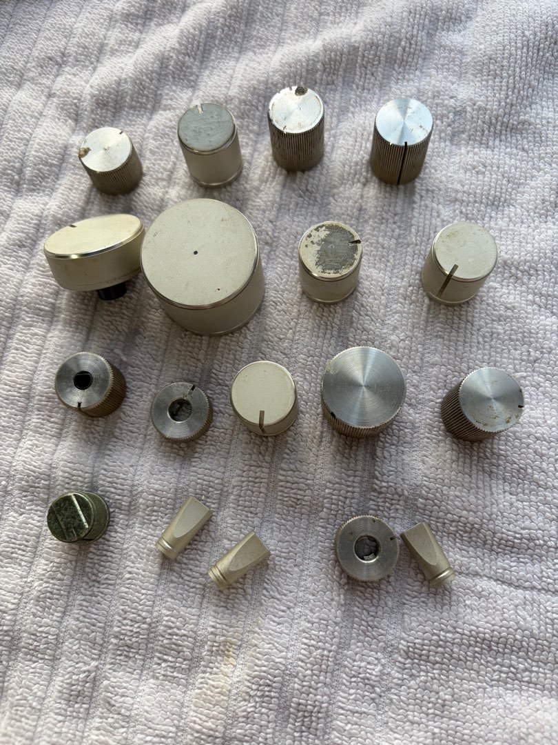 Vintage Audio Knobs, Buttons, Lever caps Assorted, Audio, Soundbars ...